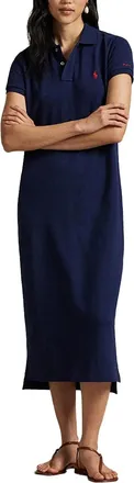 Ralph Lauren Mesh Polo Polo Dress - Navy