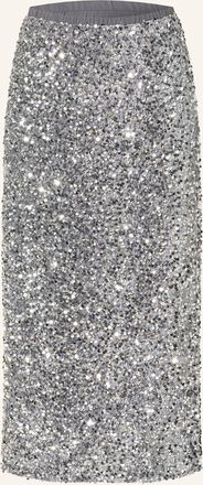 Y.A.S. Rock Mit Pailletten silber