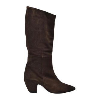 Ernesto Dolani Femme, Chaussures, Brun, Taille: 40 EU Botte en Daim
