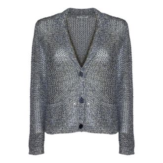 KANGRA Femme, Pulls, Bleu, Taille: 42 FR Notched-collar Blazer