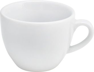 Kahla 204715A90020C Pronto Espressotasse 0,08 l | Weißer Espressobecher 80 ml aus Porzellan
