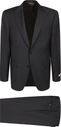 Canali Homme, Costumes, Noir, Taille: XL Am30110 Costume Crois&eacute;