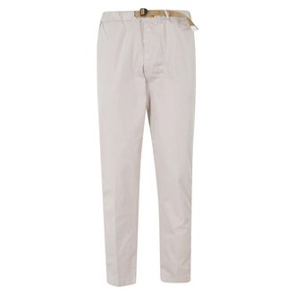 White Sand Pant Cinta Cotone Stretch - - Trousers - Herren - Grau - M