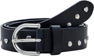 Desigual BELT_HEART STUDS, 2000 BLACK, 90