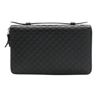 Gucci Pre-owned Vintage Clutch - - Pre-owned - Damen - Schwarzk - ONE SIZE