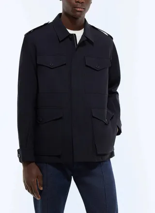Fursac Saharienne en tissu technique d&eacute;perlant - Taille XXL - Homme