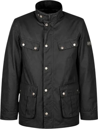Barbour Manteau Au Genou - Bleu