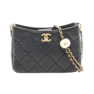 Chanel Pre-owned Matelasse Lambskin Schultertasche - - Pre-owned - Damen - Schwarzk - ONE SIZE