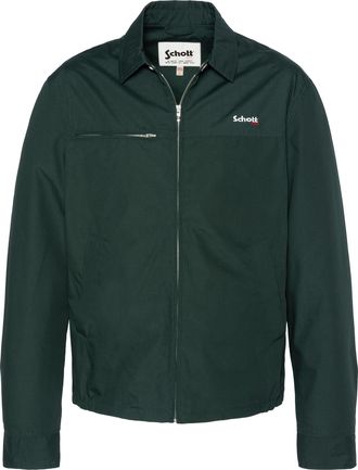 Schott NYC Cadams Herrenjacke, Dark Green, XL