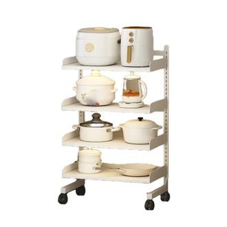 Generic Rollbarer Schlanker Aufbewahrungswagen, Badezimmer-Organizer-Schrank, Schmaler L&uuml;ckenwagen, Verstellbare Regalh&ouml;he, for Kleine Ecken Im Badezimmer Mit