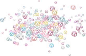 NUOBESTY 400 St&uuml;ck Schwimmende Dekorperlen ohne Loch Bunte Vasenf&uuml;ller aus Kunststoff Vasen Dekoration f&uuml;r Hochzeiten Babypartys und Wohnraum