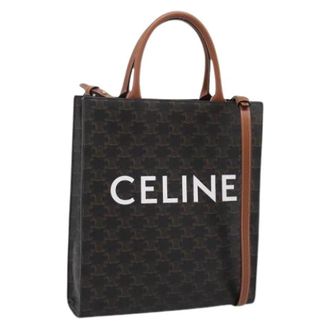 Celine Pre-owned Vintage Canvas Schultertasche - - Pre-owned - Damen - Schwarzk - ONE SIZE