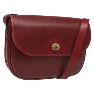 Dior Sac bandouli&egrave;re vintage en plastique Pre-owned - Femme - Pre-owned - Rouge - Taille: ONE Size