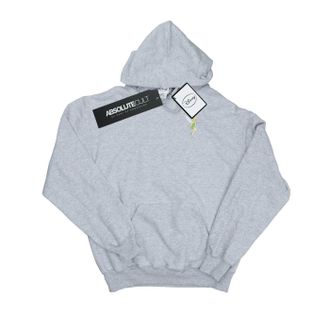 Disney Tinkerbell Chest Kapuzenpullover f&uuml;r Damen (Grau meliert)