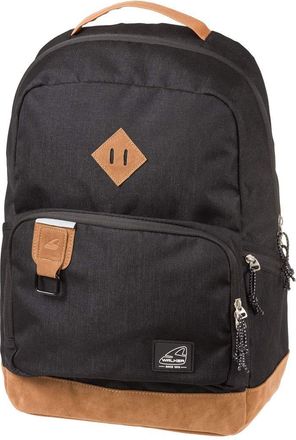 Walker 42154-080 - Rucksack Pure Eco Concept Black, mit 2 F&auml;chern, Laptopfach, Seitentaschen, gepolsterter R&uuml;cken, verstellbare Schultergurte, ca. 30 x 45 x 