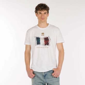 Errea Naz. Italia Volley T-Shirt Ita Er 05 Mc Ad