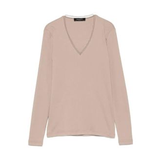 Fabiana Filippi Femme, Tops, Beige, Taille: 38 FR T-shirt