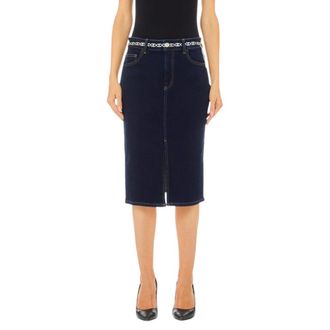 Liu Jo Femme, Jupes, Bleu, Taille: W26 Longuette Denim Skirt