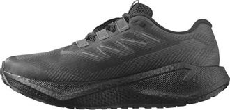 Salomon Baskets Aero Blaze pour Homme, Noir/Asphalte/Noir, 44 EU