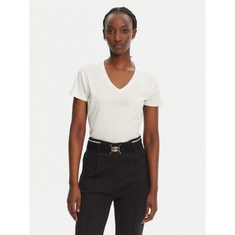 Liu Jo T-Shirt TA5179 J6040 Wei&szlig; Regular Fit