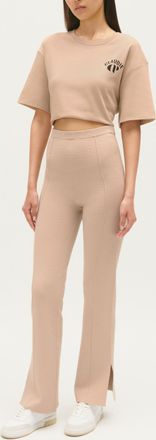 Claudie Pierlot Pantalon droit fentes cheville