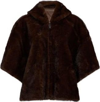 BERENICE Cape Gwen effet fourrure