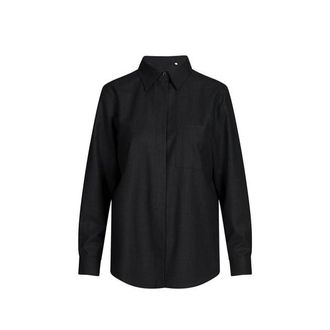 Saison 1865 Chemise col classique en laine