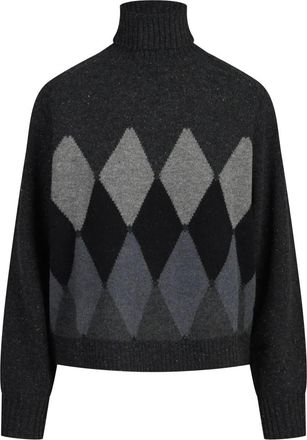 Ballantyne Dolcevita Rollkragenpullover - - Knitwear - Damen - Grau - S