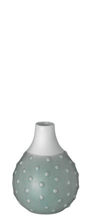 R&auml;der Zuhause Relief Punkte Pastellvase D:7cm H:9cm