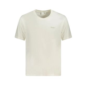 Pepe Jeans London Baumwoll-T-Shirt - - Tops - Herren - Wei&szlig; - L