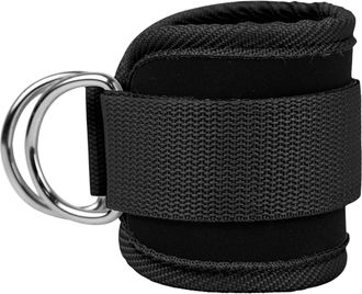 Generic Fußkettchen, Atmungsaktive Gym Fußkettchen Für Kabelmaschine, Fußkettchen Zum Trainieren Von Beinübungen D-Ring Für Gymtraining Gesäßmuskeln Beinstärk