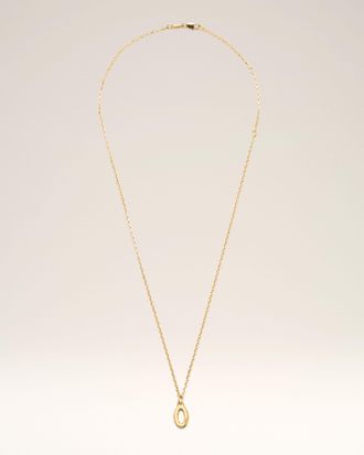 Ami Collier Martel&eacute; Dor&eacute; Pendentif 0 en Laiton Or - TU - Unisex