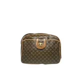Celine Sac bandouli&egrave;re Triomphe Pre-owned - Femme - Pre-owned - Brun - Taille: ONE Size