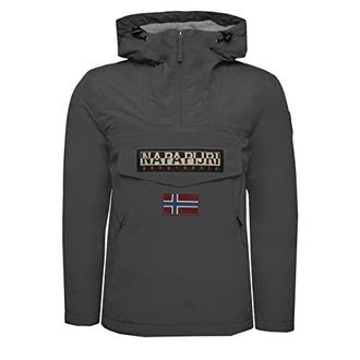 Napapijri Rainforest Pocket 2 pour homme Gris fonc&eacute; Uni XXL, Gris fonc&eacute; uni