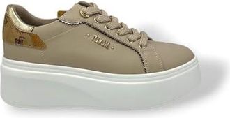 Alviero Martini 1A Classe Alviero Martini Premi&egrave;re Classe Femme Chaussures Z1304300E Baskets avec lacets, beige, 40 EU