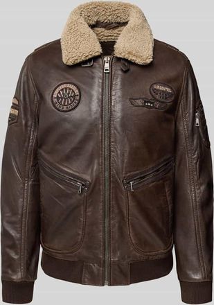 Gipsy Bomberjacke aus echtem Leder Modell STARPILOT