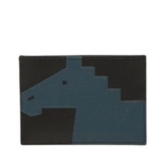Herm&egrave;s Porte-cartes Cheval Picto Pre-owned - Femme - Pre-owned - Multicolore - Taille: ONE Size