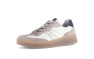 Gabor Damen Low-Top Sneaker, Frauen Sneaker,Trend-bewusst,Schmerz-lindernd,Schmerz-mindernd,Arbeit,buero,Lady,Latte/Muschel/Puder,40.5 EU / 7 UK