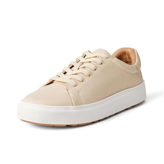 Amazon Essentials Klassische Low-Top-Sneaker, cremefarben, Gr&ouml;&szlig;e 45