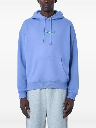 Awake NY hoodie à logo brodé - Bleu