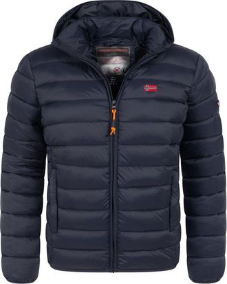 Geographical Norway Steppjacke Herren Winterjacke Jacke warm gefüttert Steppjacke Outdoor Leicht