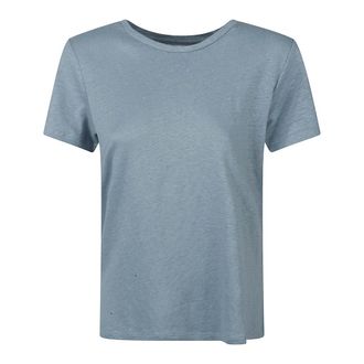 Majestic Filatures T-Shirt - - Tops - Damen - Blau - S