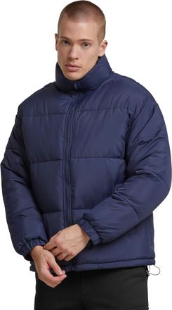 Urban Classics Basic Puffer Winter Jacket Navy, 5XL