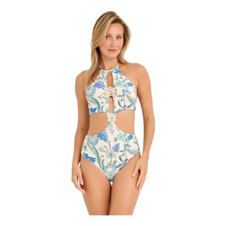 Del Maar Dm311 Einteiler - - Swimwear - Damen - Blau - M