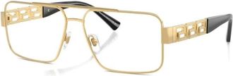 Versace Homme, Accessoires, Jaune, Taille: 58 MM Eyeglasses