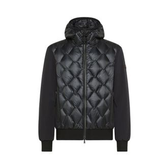 Peuterey Urban Bomberjacke mit Geometrischem Steppmuster - - Jackets - Herren - Blau - 2XL