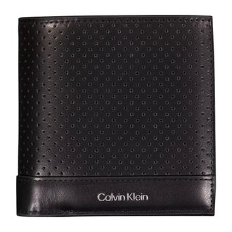 Calvin Klein Portefeuille perfor&eacute; - Homme - Accessoires - Noir - Taille: ONE Size