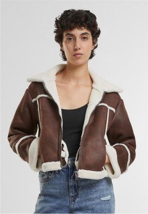 Urban Classics Lederjacke Ladies Shearling Jacket