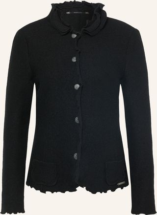 Hammerschmid Hammerschmid Strickjacke Bademn schwarz