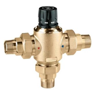 Caleffi Miscelatore Termostatico Regolabile, Con Cartuccia Intercambiabile Per Impianti Centralizzati 3/4 Caleffi 523050 3/4